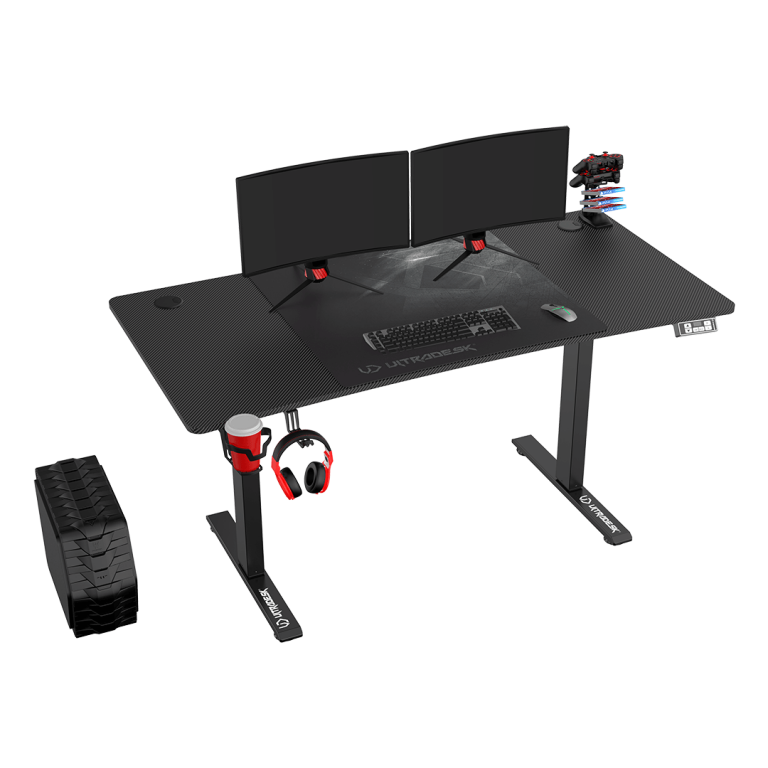 Ultradesk LEVEL V2 - Gaming Tisch mit elektrischer Höhenverstellung